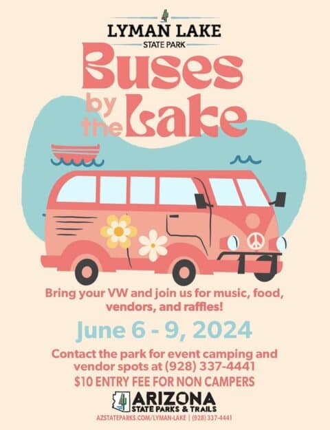 Buses By The Lake - Events | Things To Do | Arizona White Mountains